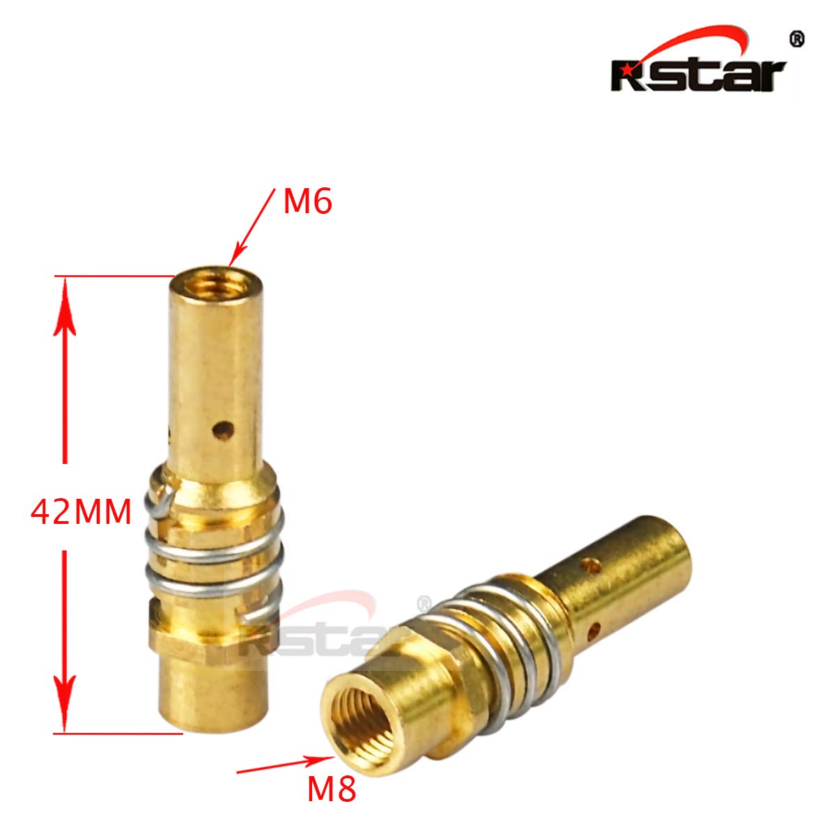 13PCS Mig Welding Nozzle Welder Torch Nozzles Consumables Gold Tip Holder Contact Tips Gas nozzle Set 15AK MB15 Mig Torch Nozzle