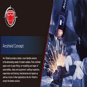 Servore Auto Shade Darkening Welding Goggle Arcshield 2 The world's first Auto-Darkening Protect Mask (Arcshield 2 Silver)