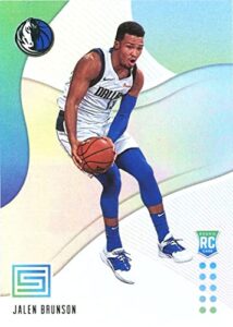 2018-19 panini status nba basketball card #123 jalen brunson dallas mavericks rookies 1 rc rookie