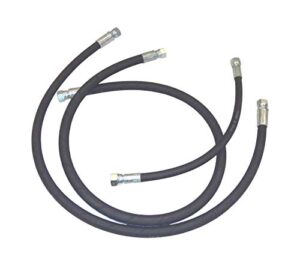 professional parts warehouse - western prodigy hose kit - fleet flex - aftermarket contains: (1) 1/4" x 16" hose w/fjic ends, (1) 3/8" x 36" hose w/fjic ends, (1) 3/8" x 42" hose w/fjic ends