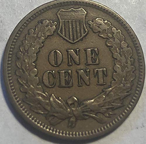 1898 No Mint Mark U.S. Indian Head Cent Full LIBERTY Full Rim - Excellent Coin - Seller Grades Fine to XF