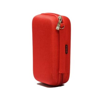 Navitech Red Premium Travel Hard Carry Case Cover Sleeve Compatible with The VTech KidiBuzz G2