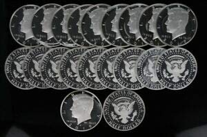 2019 s kennedy half dollar roll of 20 .999 silver kennedy half dollars ucam very good