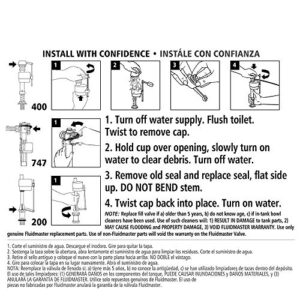 Fluidmaster 242 Toilet Fill Valve Seal Replacement Part, Fits 400A Fill Valve (10)