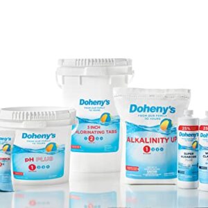 Doheny's Calcium Reducer | Quickly & Safely Reduce Calcium Hardness Levels in Your Pool | Contains Phosphoric Acid Derivatives | Prevent Scaling, Staining & Corrosion | 1 QT