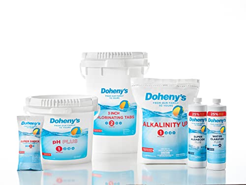 Doheny's Calcium Reducer | Quickly & Safely Reduce Calcium Hardness Levels in Your Pool | Contains Phosphoric Acid Derivatives | Prevent Scaling, Staining & Corrosion | 1 QT