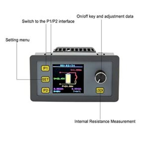 Electronic Load Detector Module WEL3005 30W 5A Battery Resistor Tester Adjustable Constant Current with Color Screen