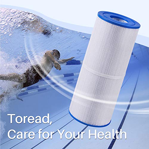 TOREAD TRF-4950 Spa Filter Replaces Unicel C-4950, Pleatco PRB50-IN, Guardian 413-212-02, Filbur FC-2390, 373045, 03FIL1600, 17-2380, Jacuzzi J210/J220/J235/J245/J275, 5X13 Hot Tub Filter, 2Pack