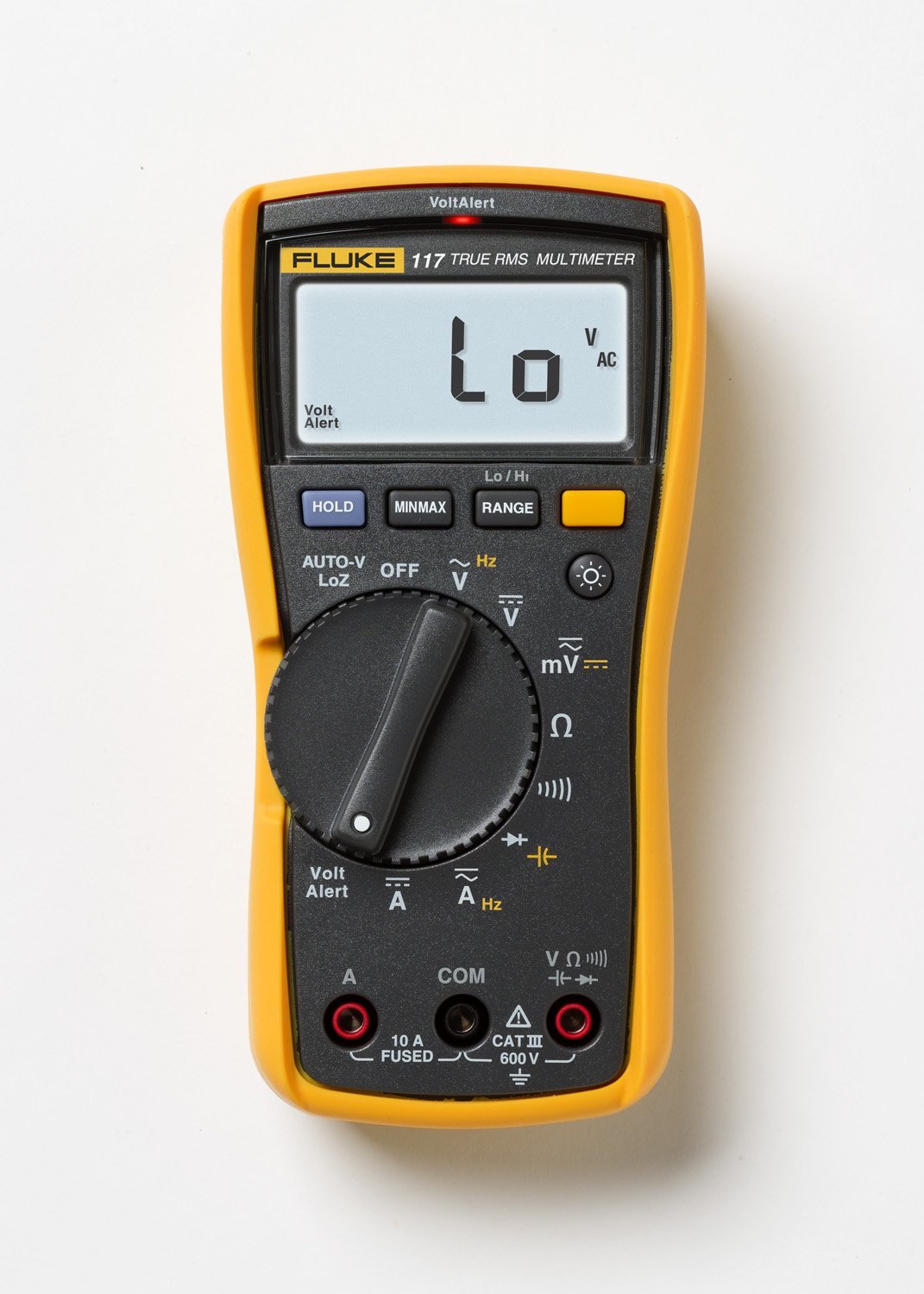 Fluke 117/323 KIT Multimeter and Clamp Meter Combo Kit + AC175 Threaded Slide-on Alligator Clip Set with Flexible Boots