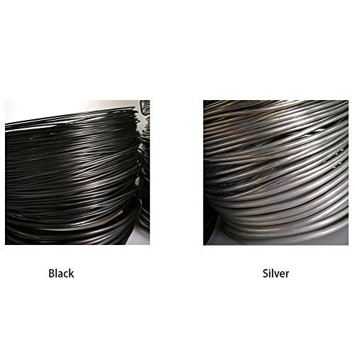 1 Roll of Anodized Aluminium Bonsai Training Wire, Flexible Bonsai Wire for Garden Tree Bundled & Flower Plants Styling, 3.5 mm/ 4 mm/ 5 mm/ 6 mm Thickness for Choose