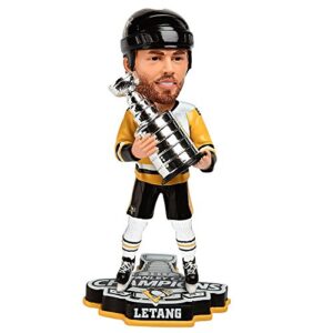 kris letang pittsburgh penguins 2017 stanley cup champions bobblehead nhl