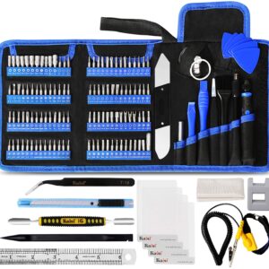 Kaisi 136 in 1 Electronics Repair Tool Kit Professional Precision Screwdriver Set Magnetic Drive Kit with Portable Bag