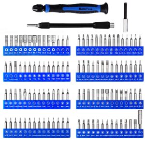 Kaisi 136 in 1 Electronics Repair Tool Kit Professional Precision Screwdriver Set Magnetic Drive Kit with Portable Bag