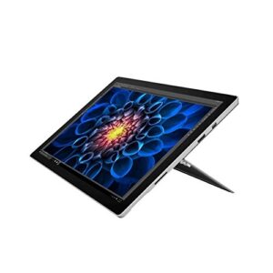 microsoft surface pro 6 256gb core i5-7300u x2 2.6ghz 12.3" touch, silver (renewed)