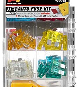 Performance Tool W9045 113pc Auto Fuse kit w/ Tester