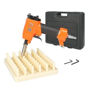 dongya 1170 pneumatic decorative nailer, diameter 29/64'' (11.7mm), air power upholstery tacks nail gun, finish nailer thumbtacks tool for furniture(1170 deco nailer)