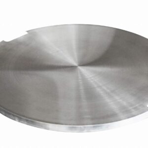 Fire Pit Lid Round Stainless Steel Lid for Elementi Lunar Bowl