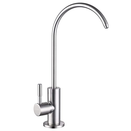 Drinking Water Filter Faucet Stainless Steel Brushed Nickel Kitchen Bar Sink，Lead-Free Modern Water Filter Faucet