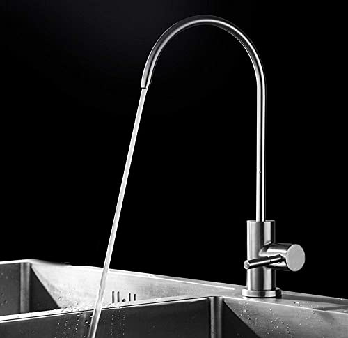 Drinking Water Filter Faucet Stainless Steel Brushed Nickel Kitchen Bar Sink，Lead-Free Modern Water Filter Faucet