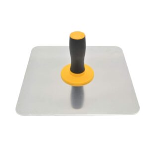 plaster hawk aluminium plaster mortar board holder with handle, 300x300 mm plastering hawk plastering tool