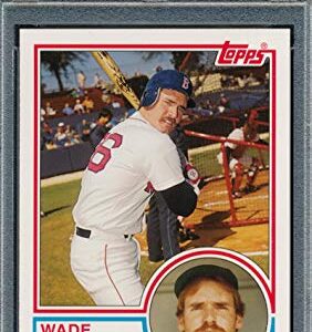 2006 Topps1983 Rookie Of The Week #23 Wade Boggs Baseball Card Graded PSA 10