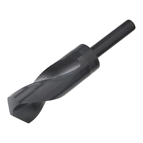 Utoolmart Reduced Shank Drill Bit 30mm High Speed Steel HSS 9341 Black Oxide with 1/2 Inch Straight Shank 1pcs