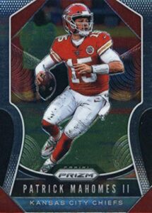 2019 panini prizm #210 patrick mahomes ii kansas city chiefs football card