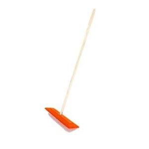 SNO-RAKE 18" Commercial Duty Snow RAKE with 48" Wooden Finished Handle # 105