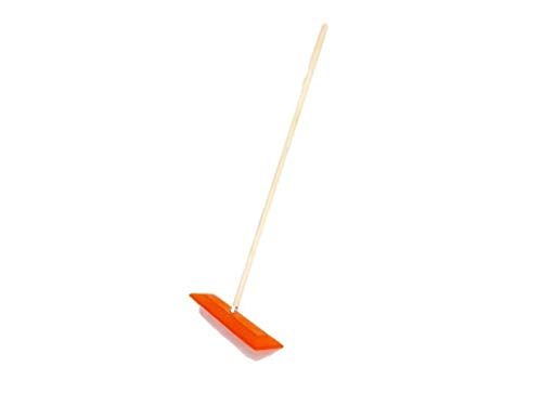 SNO-RAKE 18" Commercial Duty Snow RAKE with 48" Wooden Finished Handle # 105