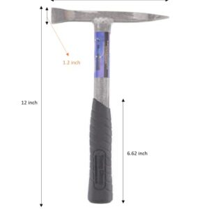 CHOWEL BHS-W330 Welding Chipping Hammer Slag Removal Tool with Forged Construction, Shock Reduction Grip & lightweight 13oz