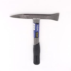 CHOWEL BHS-W330 Welding Chipping Hammer Slag Removal Tool with Forged Construction, Shock Reduction Grip & lightweight 13oz