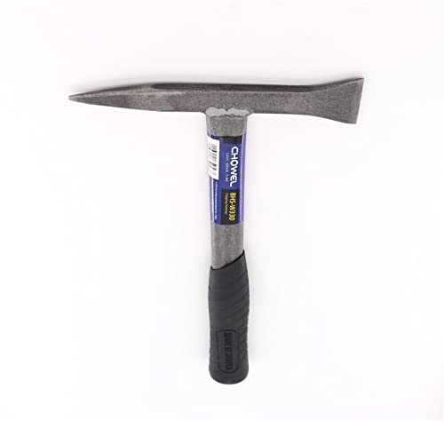 CHOWEL BHS-W330 Welding Chipping Hammer Slag Removal Tool with Forged Construction, Shock Reduction Grip & lightweight 13oz