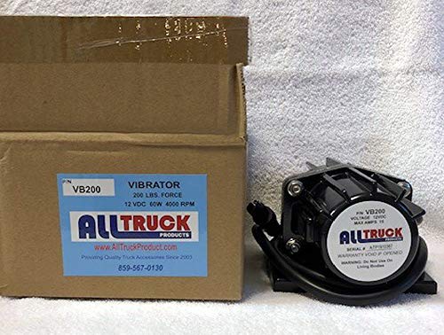 ALL TRUCK PRODUCTS VB200 200 LB Vibrator for Salt Sand Spreader, Concrete Mixer. Fertilizer Spreader, Lime Spreader, Grain Bins, Dump Truck, any application where material needs to be shaken loose!