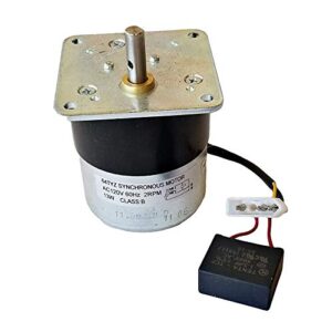 danson pelpro 2rpm synchronous auger feed motor srv7000-670 oem