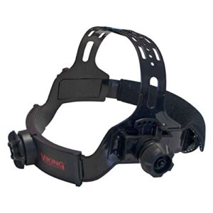 Lincoln Electric Viking 3 Point Ratchet Headgear for Welding Helmets | KP4100-1, Black