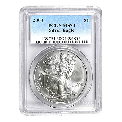 2008 American Silver Eagle ASE $1 MS-70 PCGS