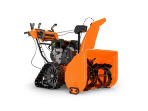 ariens platinum rapidtrak 28 sho (28") 369cc 2-stage snow blower 921057