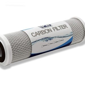 2-Pack compatible for WaterPur CCI-10-CLW Activated Carbon Block Filter - Universal 10 inch Filter for WaterPur Clear Water Filter Housing by IPW Industries Inc.