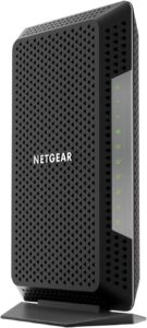 netgear - nighthawk 32 x 8 docsis 3.1 voice cable modem, voice support - black (renewed)