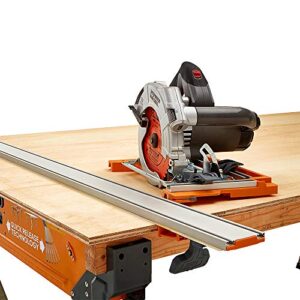 Bora NGX Saw Plate Includes 55" Non-Chip Strip That Elimates Tear Out, Designed for Straight Cuts While Using The NGX Clamp Edge System, 544001