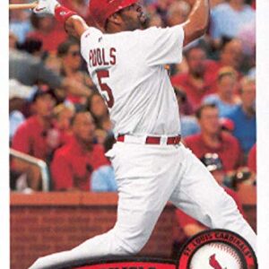 2011 Topps #100a Albert Pujols St. Louis Cardinals MLB Baseball Card NM-MT