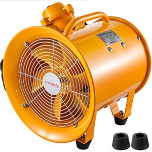 mophorn explosion proof fan 12 inch(300mm) utility blower 550w 110v 60hz speed 3450 rpm for extraction and ventilation in potentially explosive environments