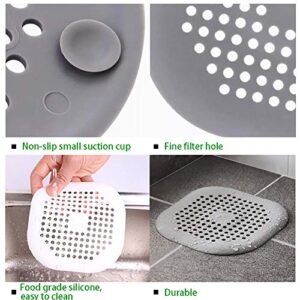 WeTest 2 Pcs Silicone Kitchen Sink Strainer, Filter for Kitchen Bathroom Tub, Kitchen Shower Drain Cover Hair Catcher 2019