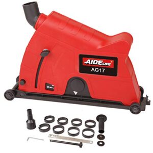 Aidelife Dust Collector Attachment,Cutting Dust Shroud for Angle Grinders 7 inch and 9 inch