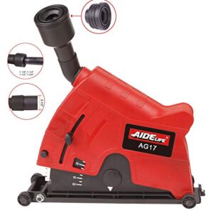 Aidelife Dust Collector Attachment,Cutting Dust Shroud for Angle Grinders 7 inch and 9 inch