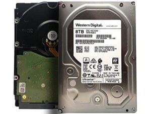 western digital 8tb ultrastar dc hc320 sata hdd - 7200 rpm class, sata 6 gb/s, 256mb cache, 3.5" - hus728t8tale6l4 (renewed)