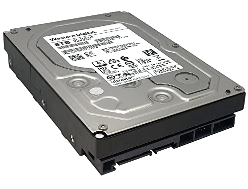 Western Digital 8TB Ultrastar DC HC320 SATA HDD - 7200 RPM Class, SATA 6 Gb/s, 256MB Cache, 3.5" - HUS728T8TALE6L4 (Renewed)