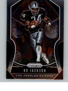 2019 prizm football #279 bo jackson los angeles raiders official panini nfl trading card