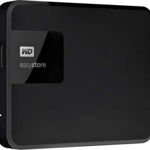 Western Digital - Easystore 5TB External USB 3.0 Portable Hard Drive - Black