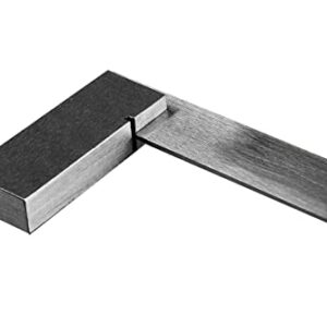 AnNafi® Machinist Square | Precision Square Solid Industrial Set | 90 Right Angle Precision Ground Hardened Steel | Carpentry Square | Measuring & Layout Tools (8 Inches)